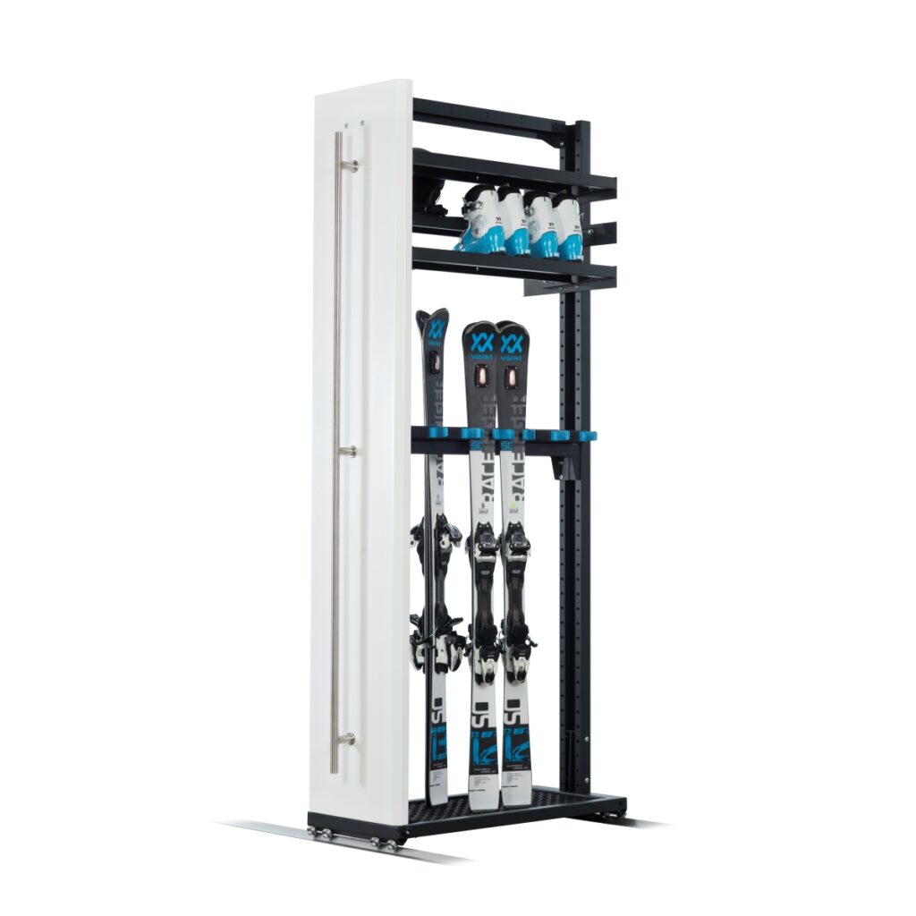 Ski Rack 1-Sided Plus - Alpine Resort Solutions