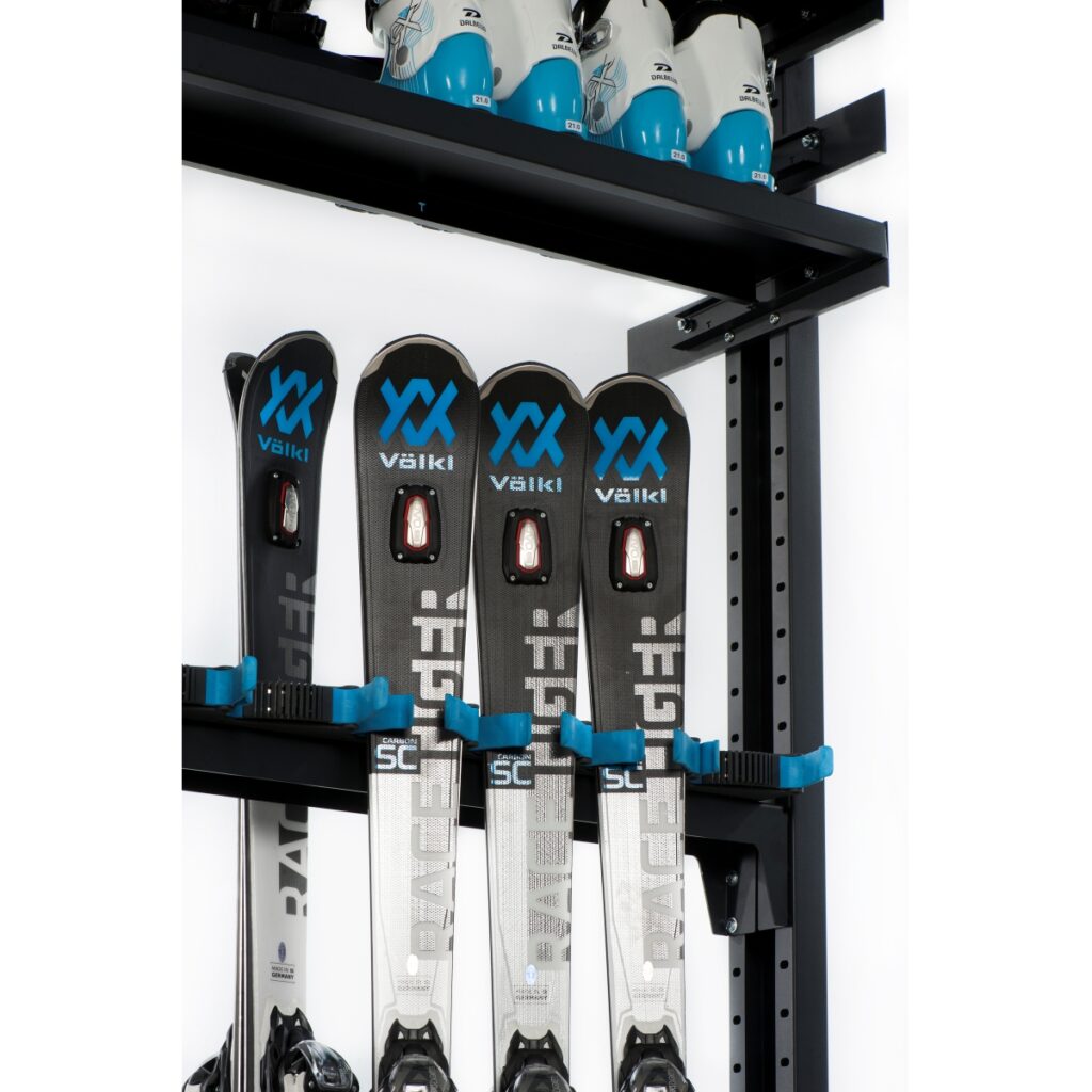 Ski Rack 1-Sided Plus - Alpine Resort Solutions